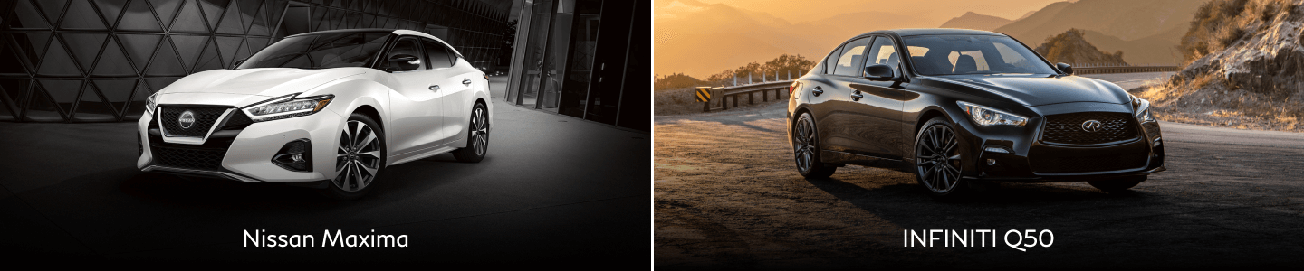 Nissan Maxima Vs. INFINITI Q50: Which Is The Better Buy?