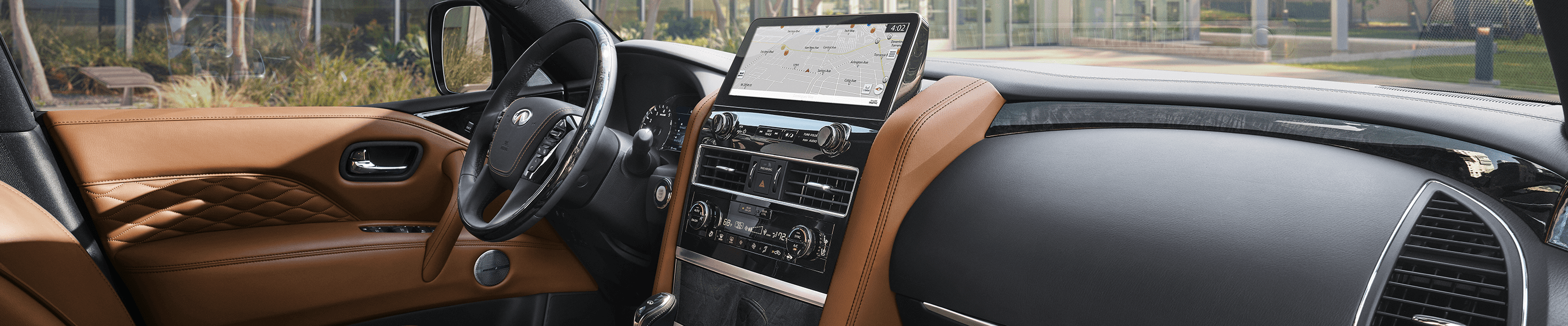 INFINITI QX80 Interior: Safety, Seating & Technology