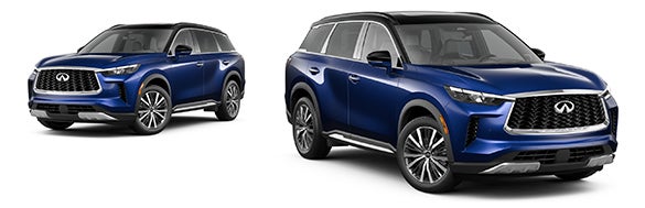 2022 INFINITI QX60 Exterior & Interior Color Options